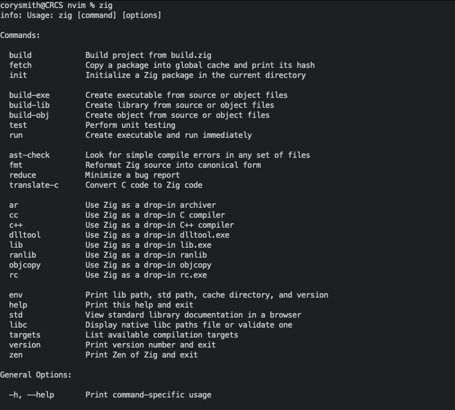 zig compiler check zig compiler check